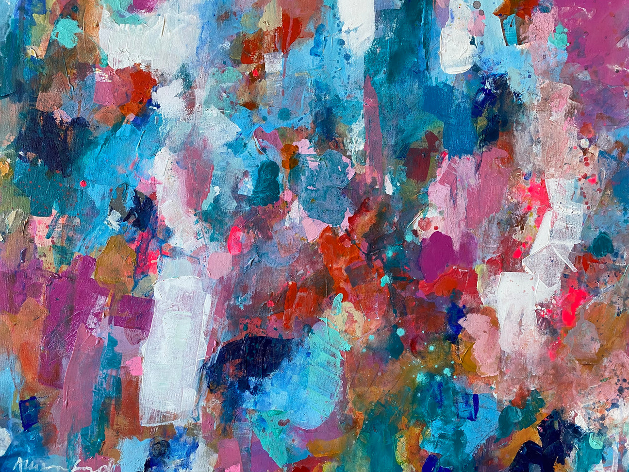 WORKS ON CANVAS – Hello Allison Art LLC